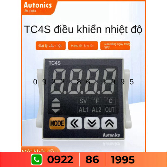 Bộ hướng dẫn nhiệt Autonics TC4S-14R-24R TCN4S-22R Tcn4h Tc4m Tc4sp ...