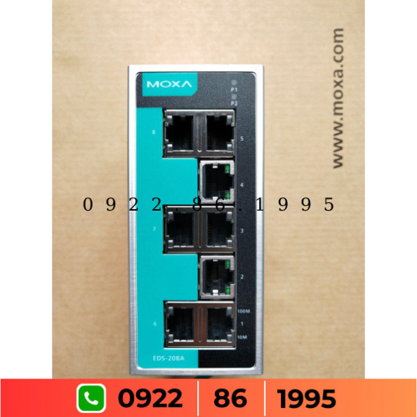 EDS-208A sever Moxa 8 Cổng Chuyển Mạch Công Nghiệp Mosha | Shopee Việt Nam