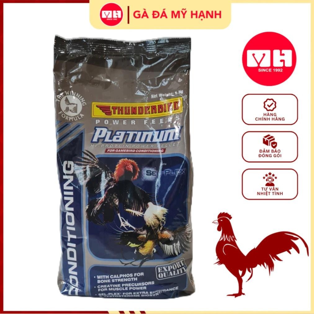 (1KG) Thức Ăn Dùng Cho Gà Đá Thunderbird - Power Feeds - Platinum Hi ...