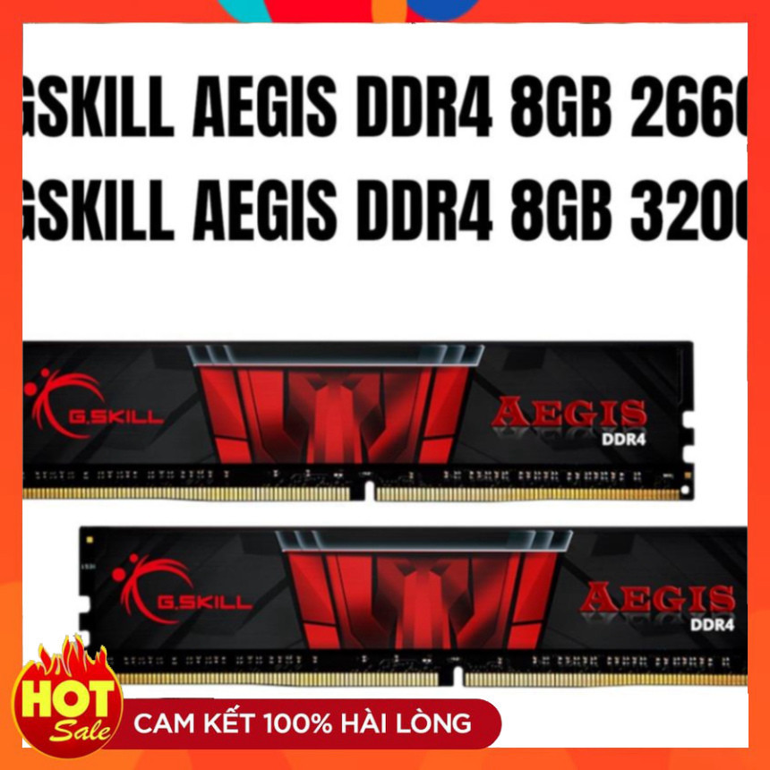 Ram Máy Tính Gskill Aegis Ddr4 8gb 2666 3200 Shopee Việt Nam