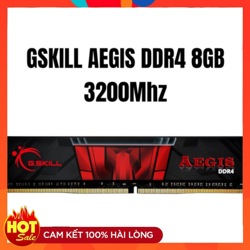 Ram Máy Tính Gskill Aegis DDR4 8GB 2666 3200 | Shopee Việt Nam