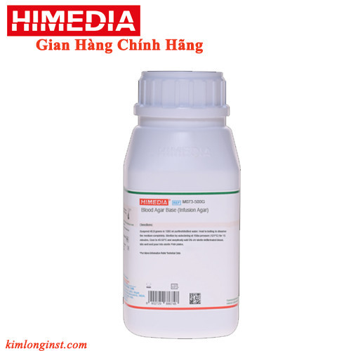 Môi trường Blood Agar Base (Infusion Agar), Mã: M073-500G, Thương hiệu ...