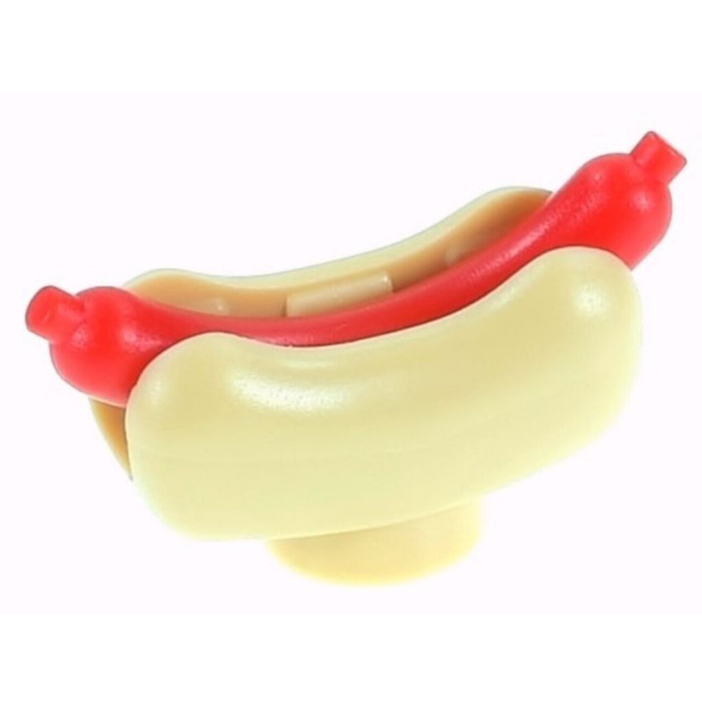 [1 Cái] Phụ Kiện LEGO Minifigures: Mô Hình Xúc Xích Nhỏ / Hot Dog ...