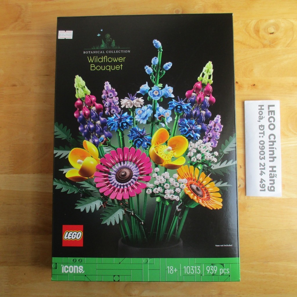 LEGO Icons 10313 Bó Hoa Dại - Wildflower Bouquet (939 chi tiết ...