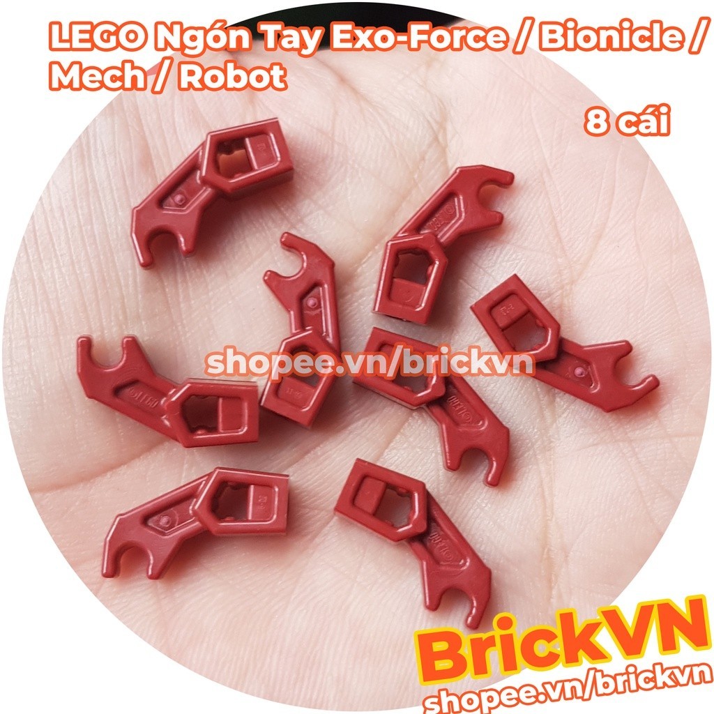 [8 Cái] Phụ Kiện LEGO Cánh Tay Cơ Khí, Exo-Force / Bionicle / Ngón Tay ...