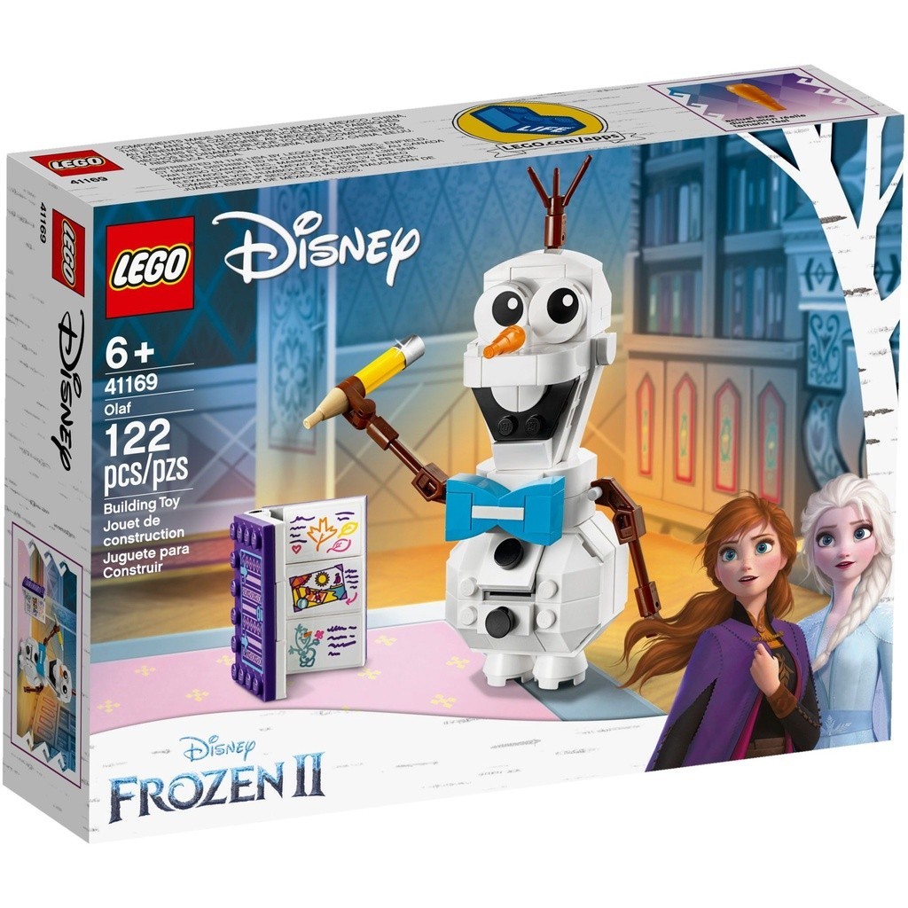 Đồ Chơi Lắp Ráp LEGO Disney Frozen 41169 Người Tuyết Olaf (122 chi tiết ...
