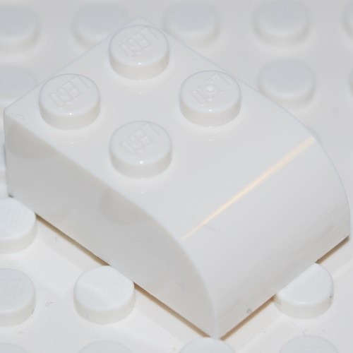 [1 Cái] LEGO Gạch Yên Ngựa 3x2x1 Màu Trắng ID 621501 6215 | Shopee Việt Nam