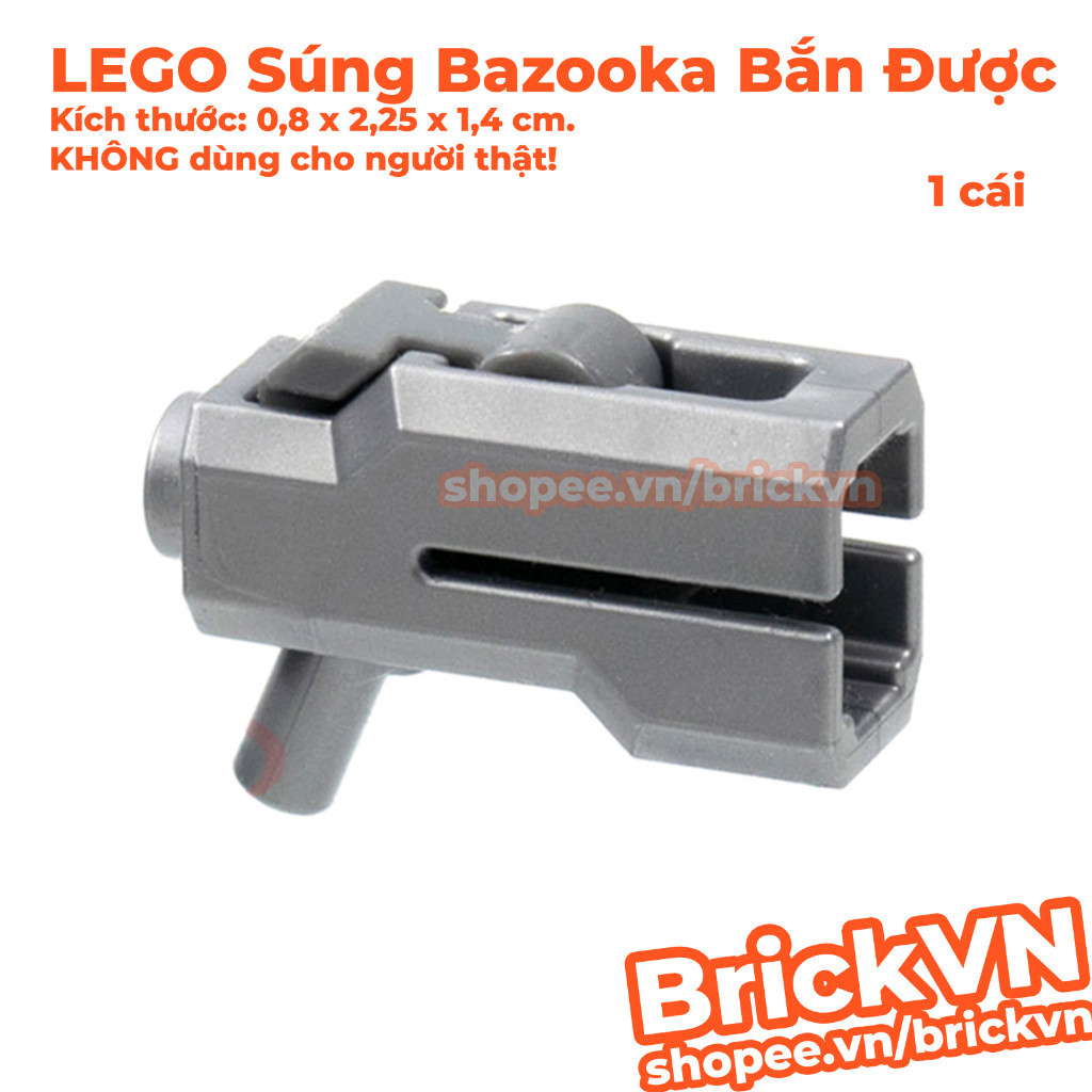 [1 Cái] LEGO Súng Bắn Được / Bazooka, Mini Blaster / Shooter (KHÔNG ...