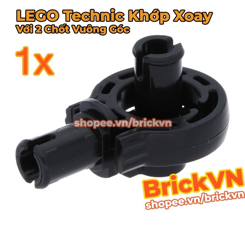 [1 Cái] LEGO Technic Khớp Nối Xoay (Khớp Vai Robot) Với 2 Chốt Vuông ...
