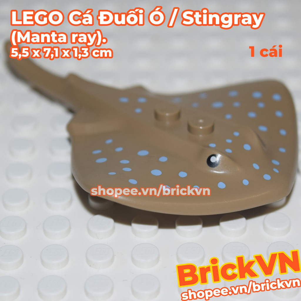 Phụ Kiện LEGO Động Vật Biển / Động Vật Dưới Nước / Water Animal: Cá ...