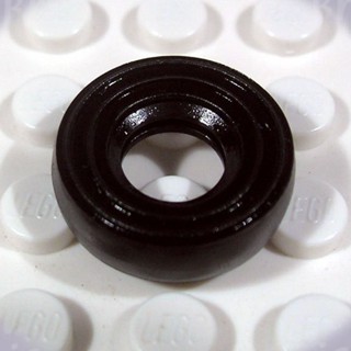 [1 Cái] LEGO Lốp Máy Bay / Lốp Xe Rùa, Xe Cút Kít 14mm D. x 4mm Màu Đen ...