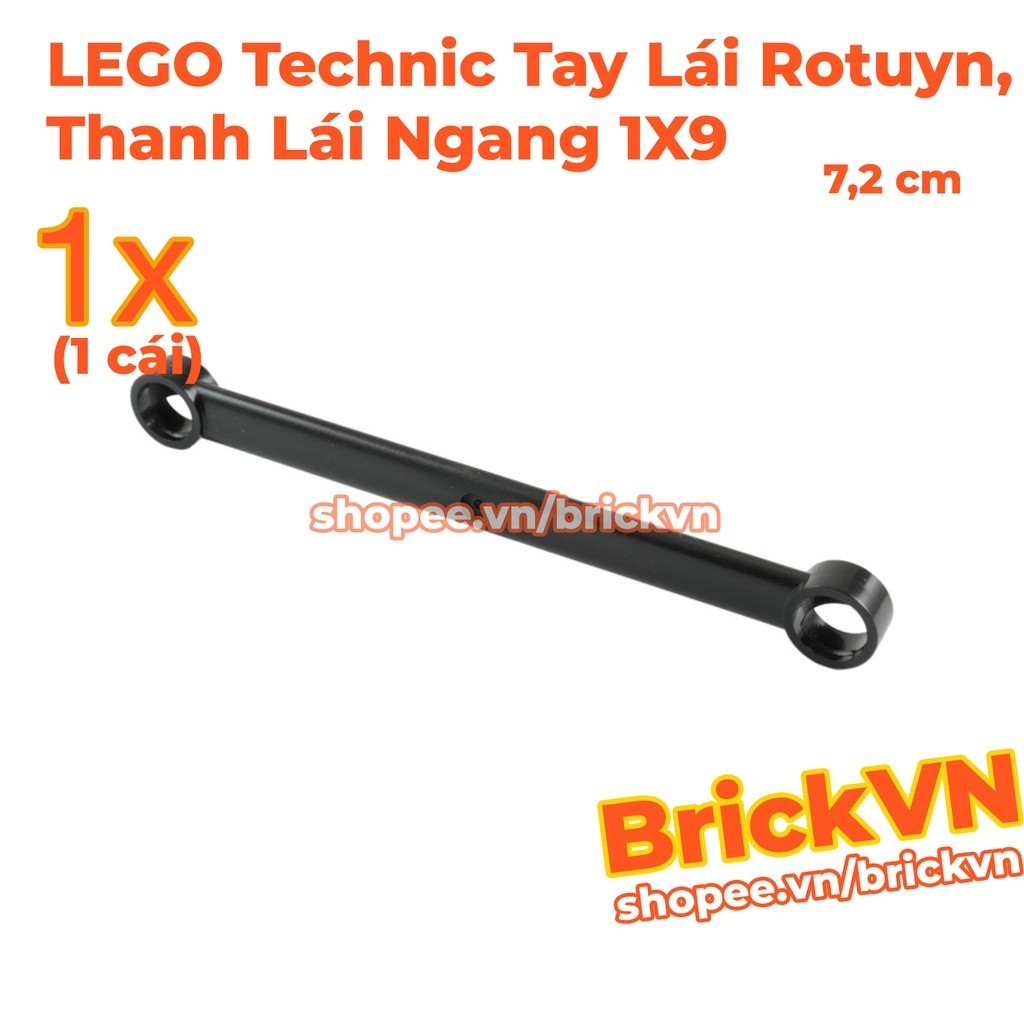 [1 Cái] LEGO Technic Thanh Lái Ngang (Rô Tuyn) 1x9 / Link 1 x 9 ...