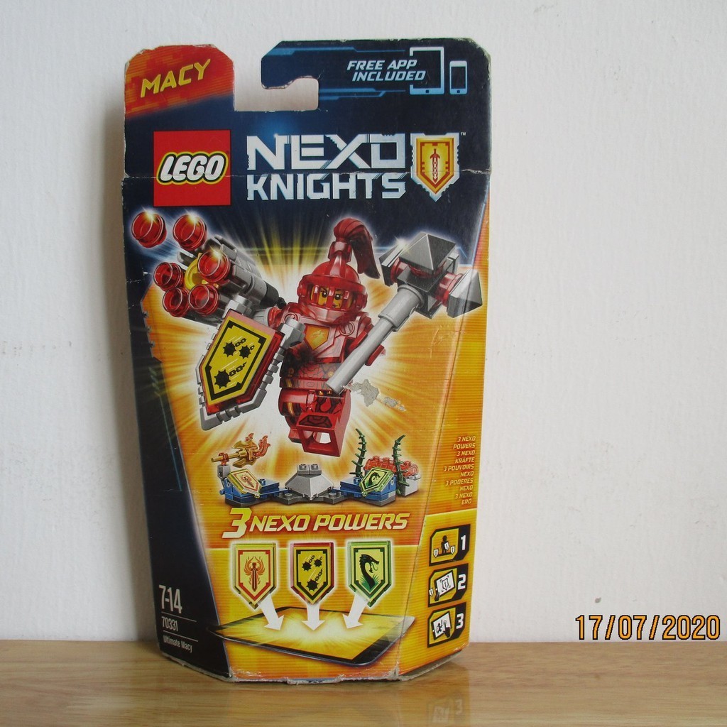LEGO Nexo Knights 70331 Hiệp Sĩ Macy (101 Mảnh Ghép) | Shopee Việt Nam