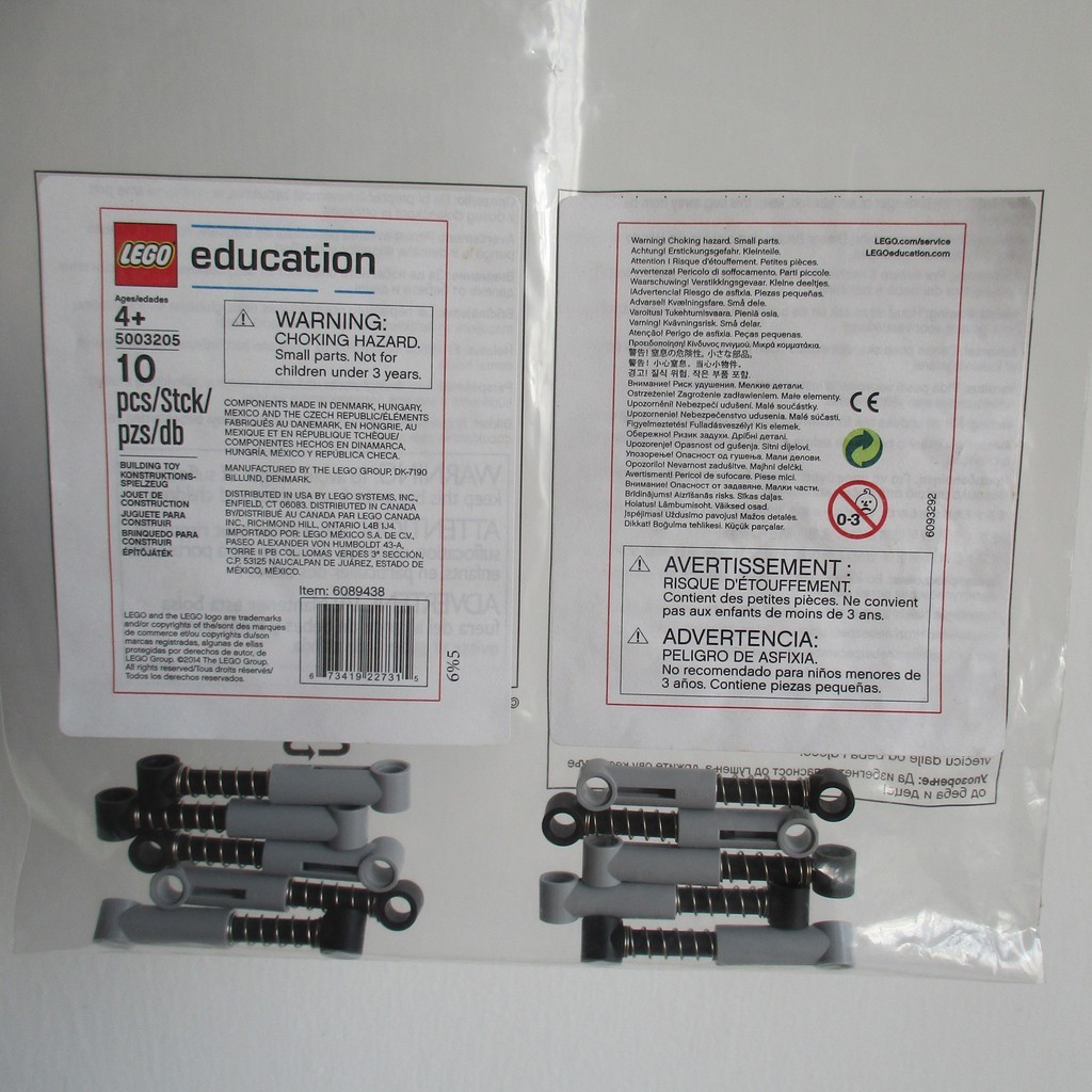 (1 túi) LEGO Technic Shock Absorber 6.5L - Soft Spring, Standard Coils ...