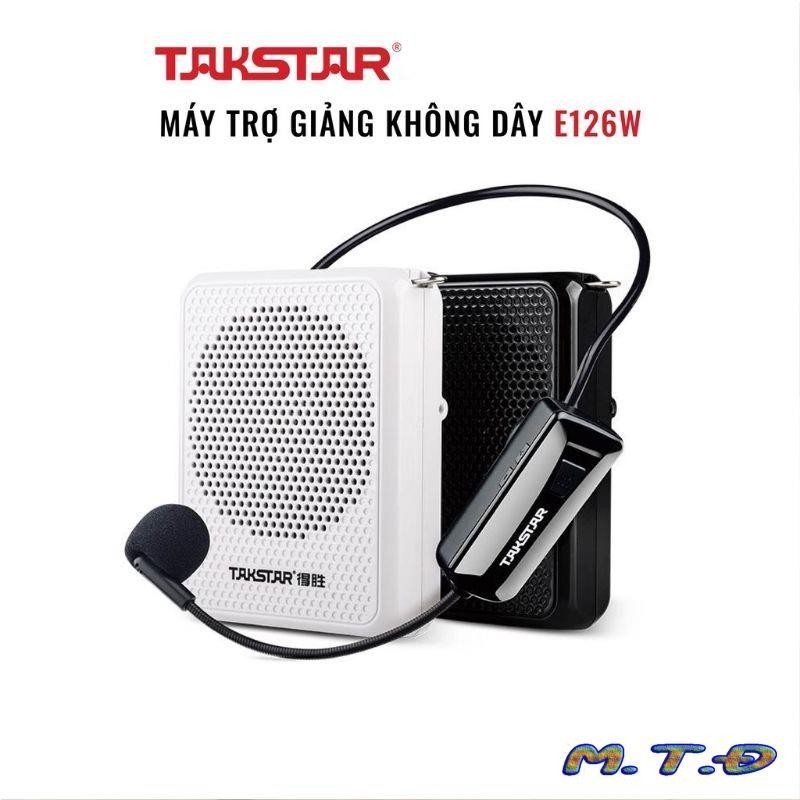 Máy Trợ Giảng Cao Cấp Takstar E126A Nhỏ Gọn, Bền Đẹp, Công Suất Loa 8W, Mic Nhạy, Lọc Ồn Tốt ...