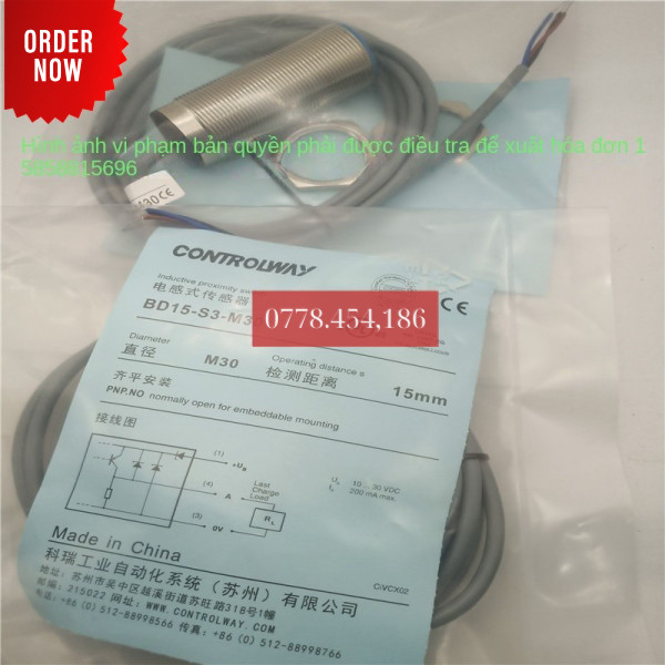 Công Tắc Tiệm Cận Hình Trụ BD15-S1-M30 Cảm Biến Cảm Biến BD15-S3-M30 ...