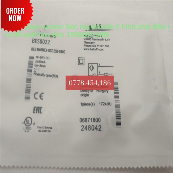 Cảm Biến Bes M08ME1-GSC20B-S04G Công Tắc Tiệm Cận M8 Đến M12 Bốn Chân ...