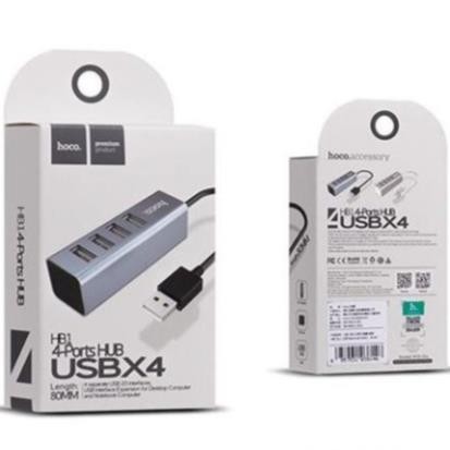 Bộ chia cổng usb Hoco HB1 hub chia 4 cổng -Tốt | Shopee Việt Nam