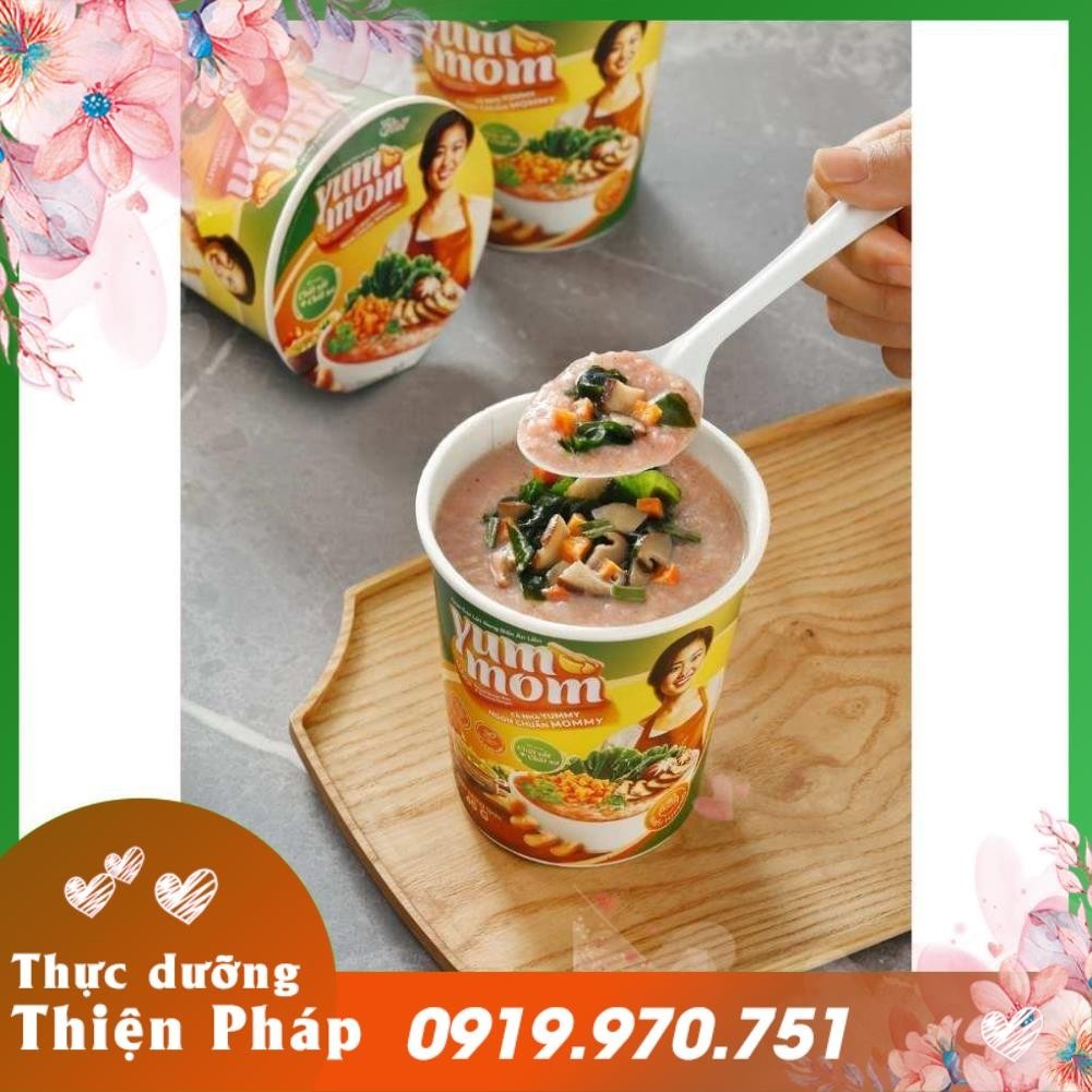 [Mua 10 ly tặng 1 ly] Cháo Gạo Lứt Rong Biển Ăn Liền Tâm Minh foods 45g ...