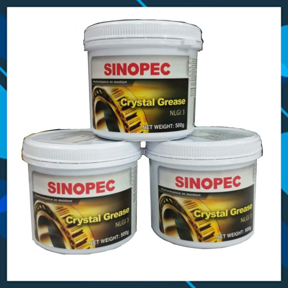 Mỡ Bò Sinopec ( Mỡ Bò Vàng) Crystal Grease NLGI 3 Chịu Nhiệt Chính Hãng ...