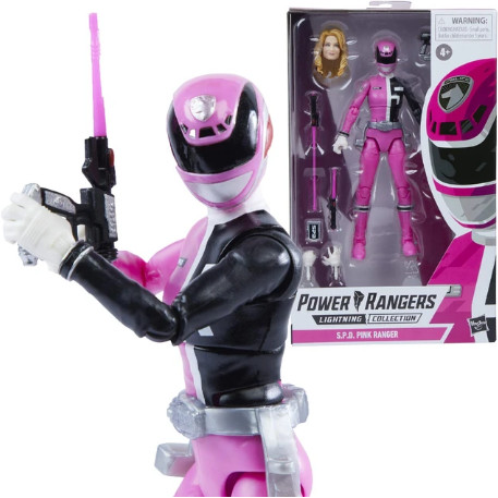 [CÓ SẴN_LIKE NEW] SPD PINK RANGER - MÔ HÌNH CHÍNH HÃNG POWER RANGER ...