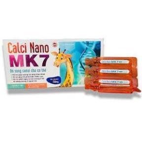 [ CHÍNH HÃNG ] Calci Nano MK7 - bổ sung canxi cho trẻ em một cách hiệu quả ( hộp 20 ống x 10ml ...