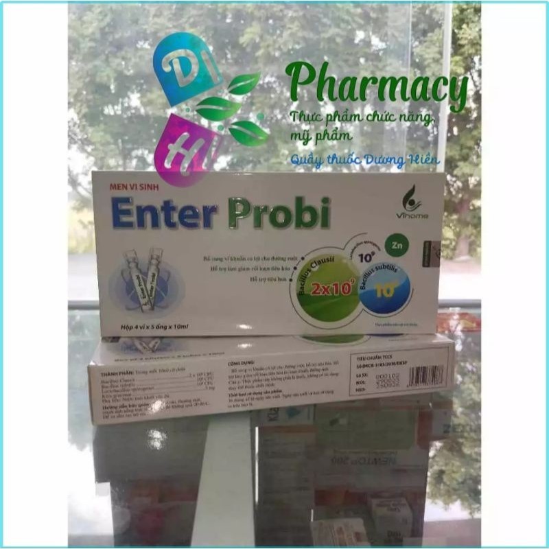 Men vi sinh Enter Probi bổ sung vi khuẩn có lợi cho đường ruột (Hộp 4 ...