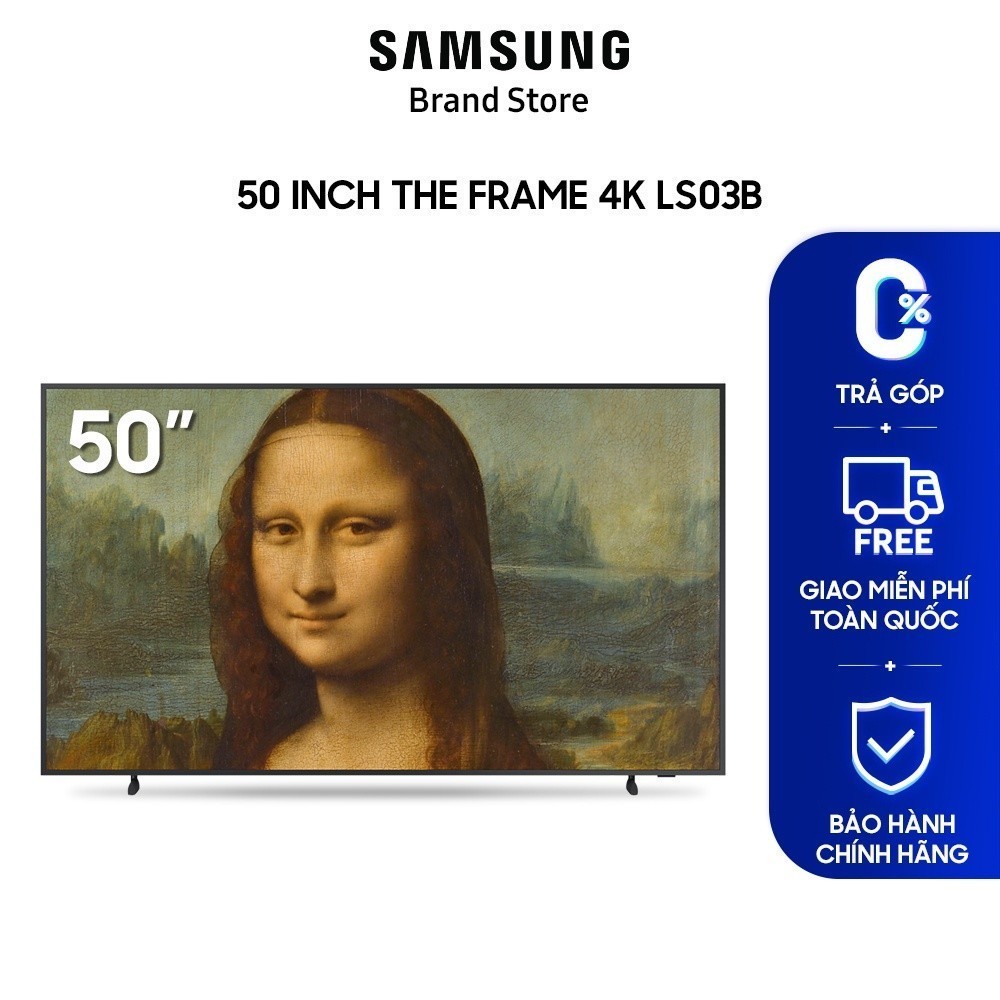 Smart TV Samsung 4K The Frame 50 inch QA50LS03BAKXXV | Shopee Việt Nam
