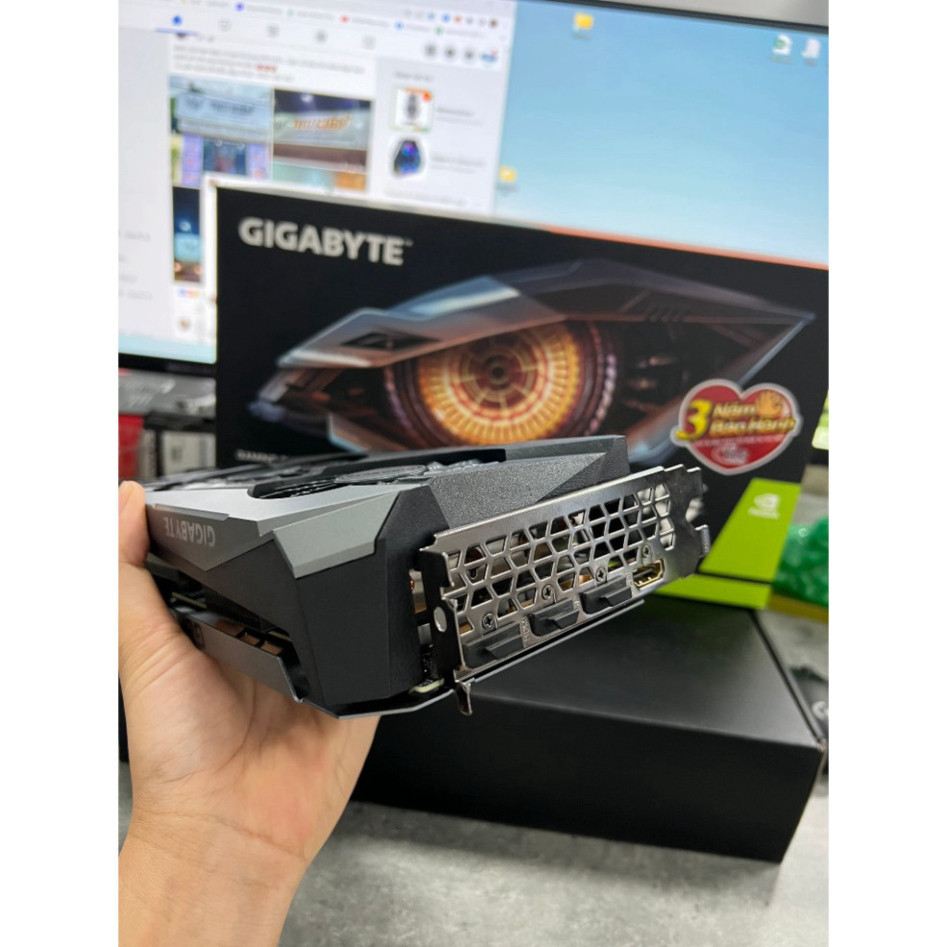 Card screen Gigabyte RTX 3070 Ti GAMING OC 8GD đã qua dùng Fullbox ...