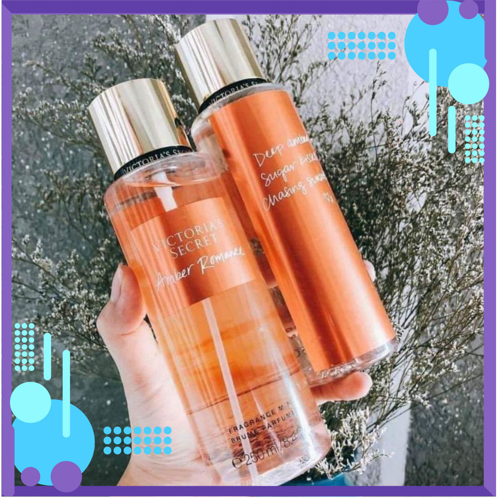 [loại 1] (250ml) Xịt Thơm Body Mist Victoria’s Secret - AMBER ROMANCE ...