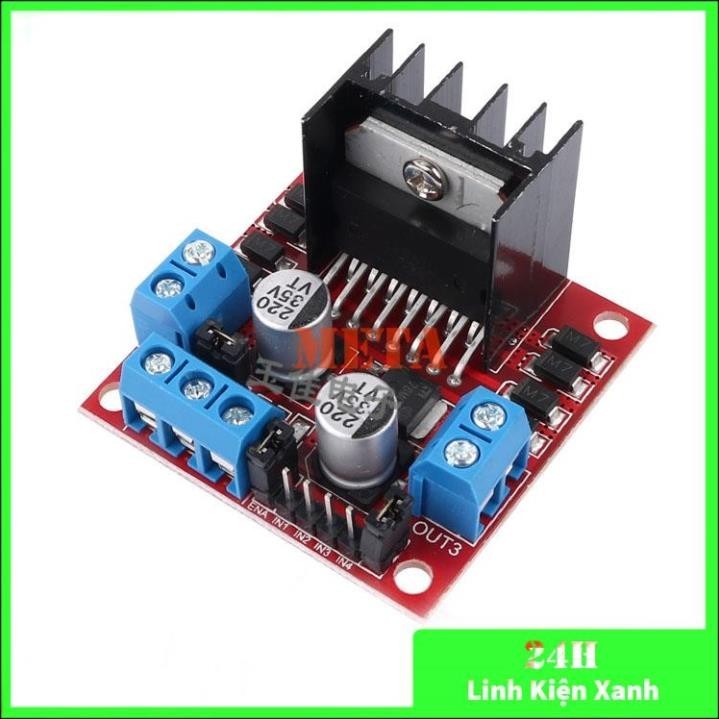 Module L298 Mạch Cầu H Điều Khiển Động Cơ DC L298N | Shopee Việt Nam