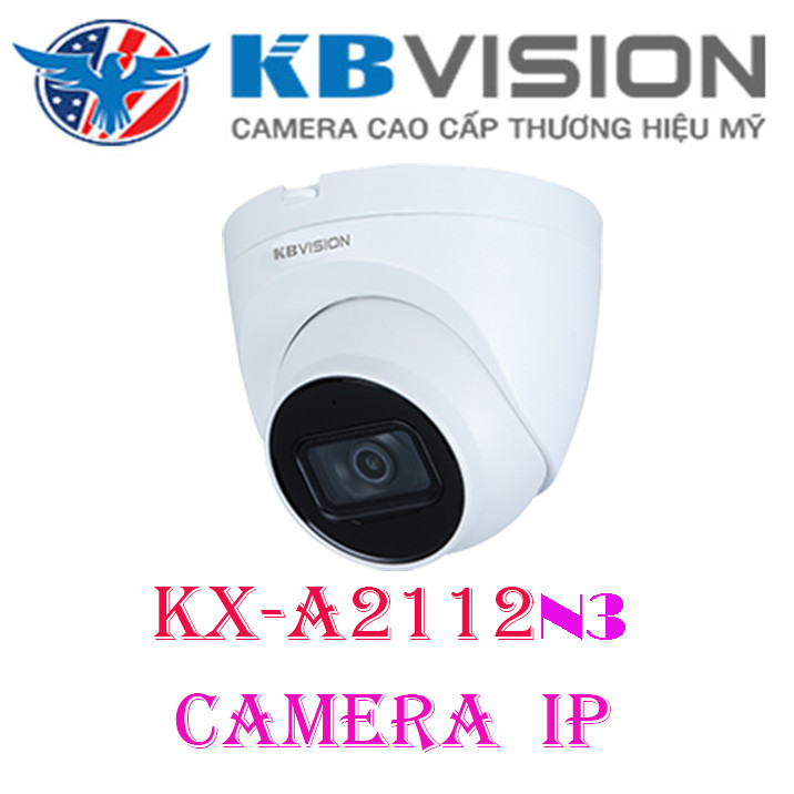 Camera IP Dome KBVISION KX-A2112N3 hồng ngoại 2.0 Megapixel - hàng ...