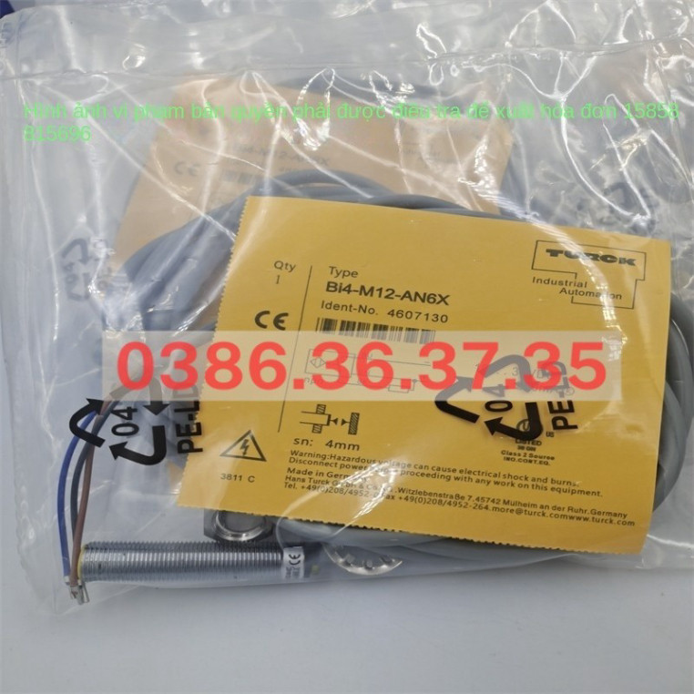 Công Tắc Tiệm Cận Cảm Ứng BI4-M12-AN6X Cảm Biến NPN Ba Dòng DC Thường ...