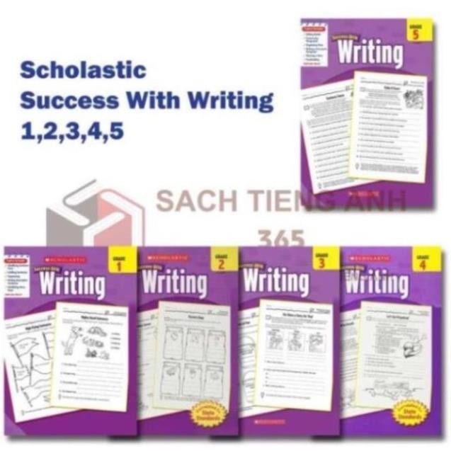 Sách - Scholastic Success With Writing - Grade 1,2,3,4,5 | Shopee Việt Nam