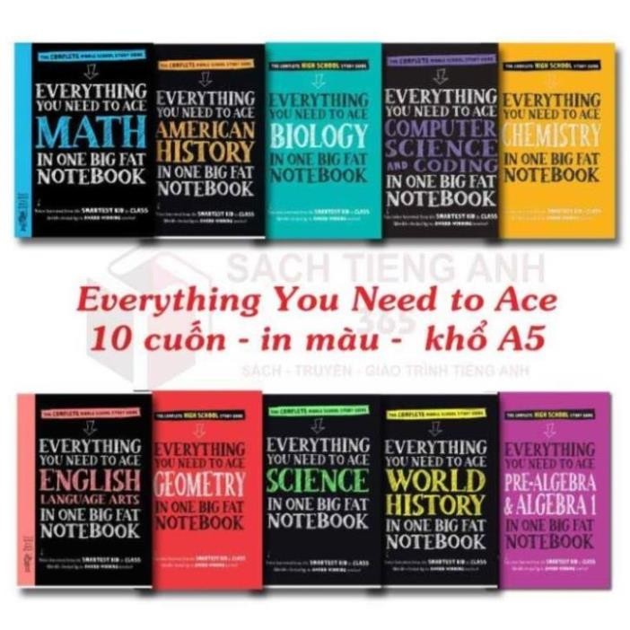 Big Fat Notebook - Everything You Need to Ace - khổ A5 - in màu ...