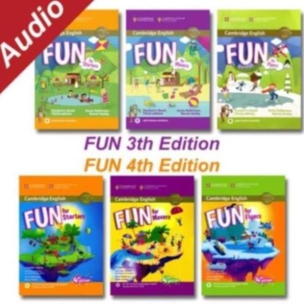 Sách - Fun for: Starters - Movers - Flyers ( 3rd edition - 4th edition ...