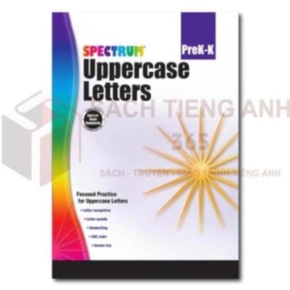 [ Luyện Viết chữ in hoa ] Spectrum - Uppercase Letters - Grades PK-K ...