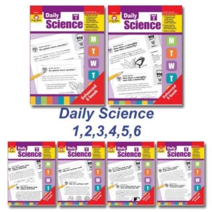Sách - Daily Science - Grade 1,2,3,4,5,6 ( Khoa Học ) | Shopee Việt Nam