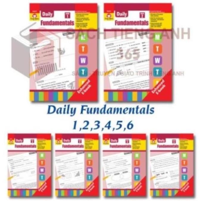 Sách - Daily Fundamentals - Grade 1,2,3,4,5,6 - bản in khổ A4 | Shopee ...