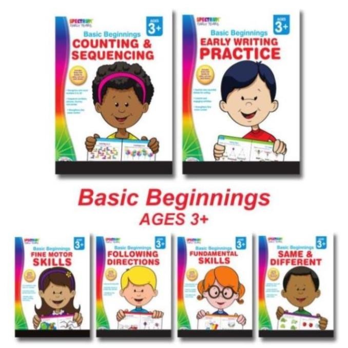[ Dành cho các bạn từ 3-6 tuổi ] Spectrum: Basic Beginnings: Counting ...
