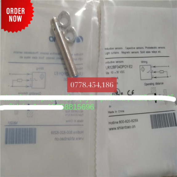 Công Tắc Tiệm Cận LR12BF04DPOY-E2 Cảm Biến Cảm Ứng Cắm Bốn Lõi PNP ...