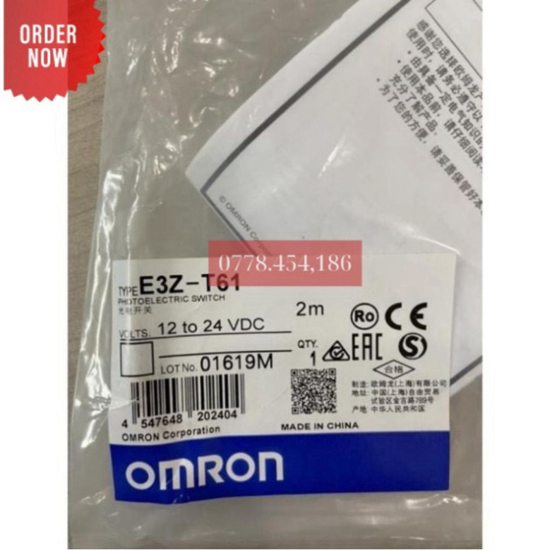 Cảm biến quang OMRON E3Z-T61 - Sensor sợi quang NPN (Hàng chính hãng) | Shopee Việt Nam
