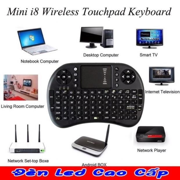 Bàn phím chuột bay có Led UKB 500 RF-For Pc, Laptop, Smart tivi ...