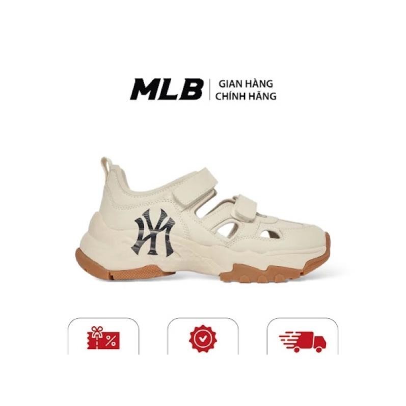 | CHÍNH HÃNG | Giày MLB Sandals Big Ball Chunky Mask New York Yankees ...