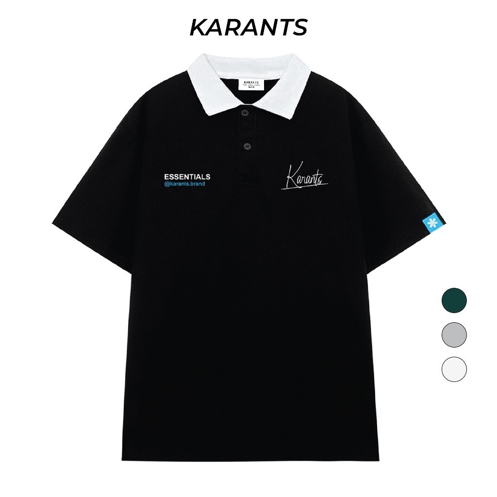 Áo Polo Local Brand in Karants Essentials Polo Shirt Premium chất coton ...