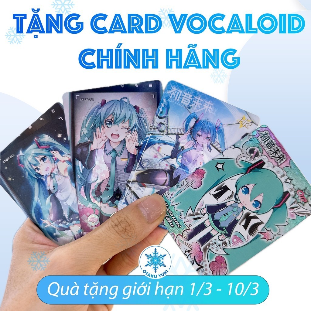 [Quà Tặng Giới Hạn] Card Bo Góc Vocaloid - Hatsune Miku, Kagamine Rin ...