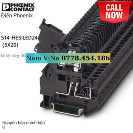 Thiết Bị Đầu Cuối Cắm Cầu Chì Phoenix ST 4-hesiled 24 (5X20) - 3036547 ...