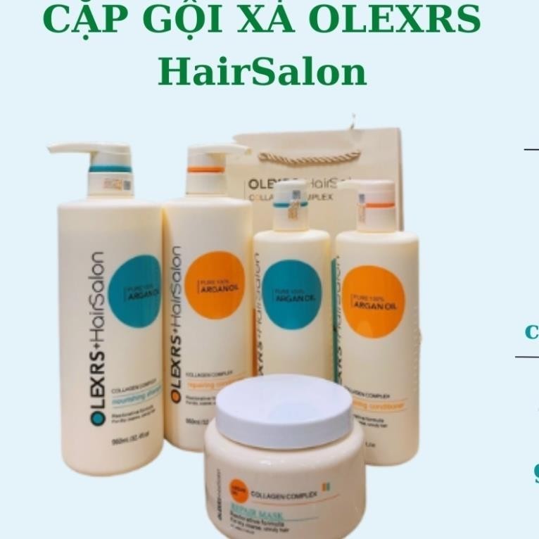 Olexrs Hair Salon - Dầu Gội Xả Olexrs Hair Salon 960Ml - Olexrs Hair ...