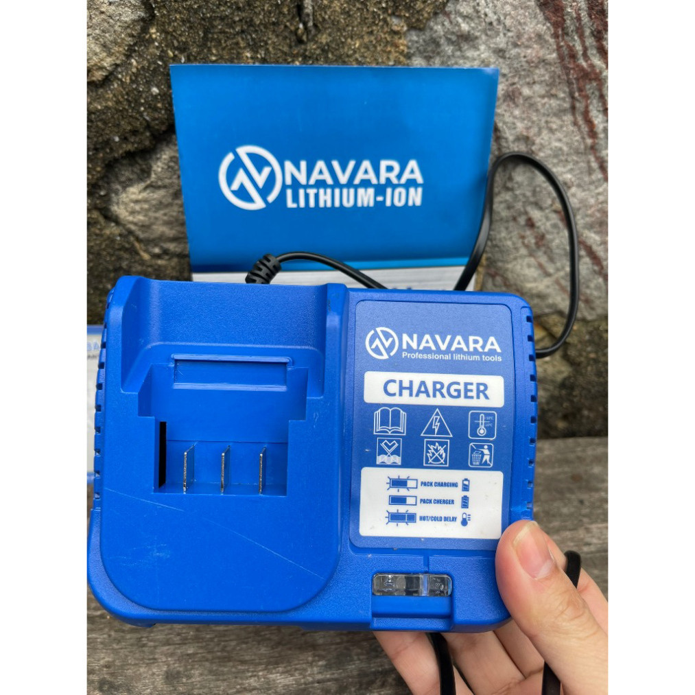 Sạc Navara 10 Cell Cho Các Dòng Máy Khoan Pin, Bulong Chân pin 22mm ...