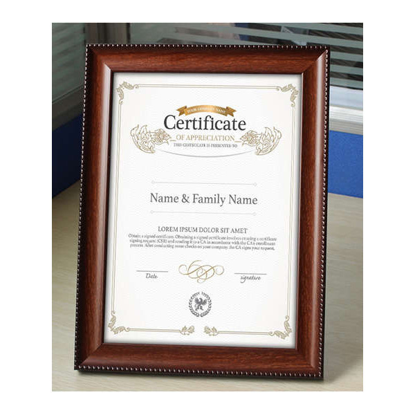 Certificate frame ,business license ,original A3 protection form ,award ...